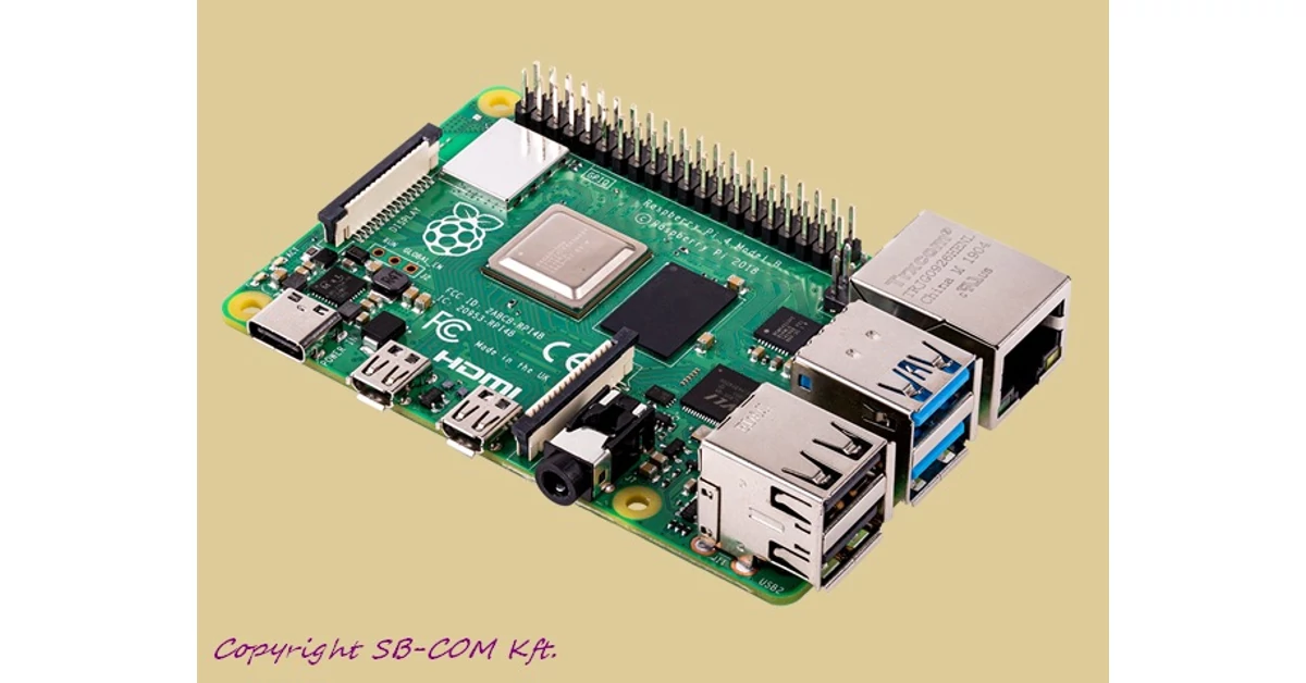 Alaplapok - Raspberry Pi 4